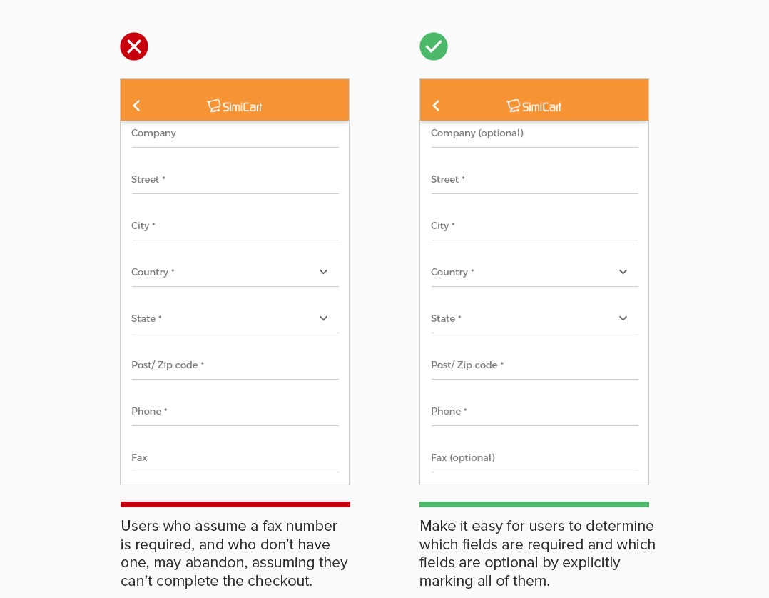 Mobile app search design & Form Entry (with examples)