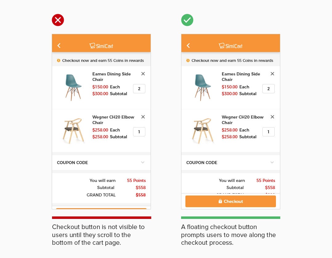 Mobile checkout page design & Checkout Usability 101 (with best examples)