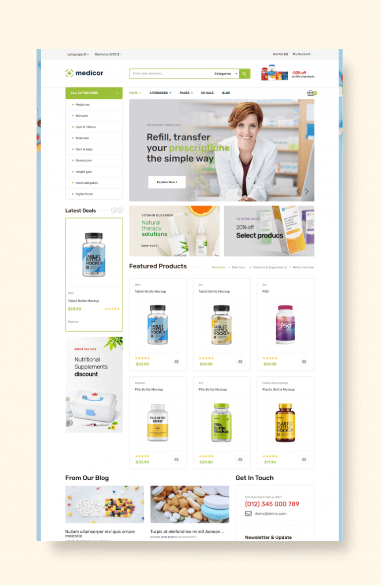 45 Best Ecommerce Website Templates in 2025 (Theme + HTML CSS)