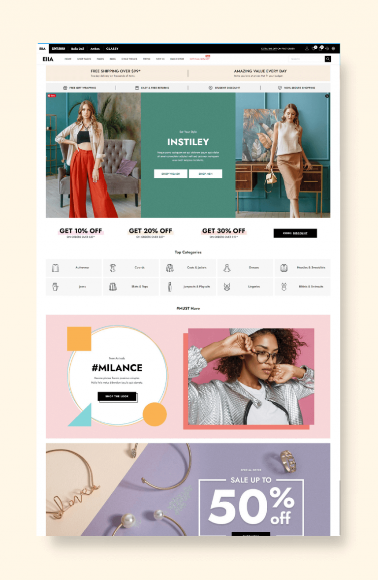 45 Best Ecommerce Website Templates in 2025 (Theme + HTML CSS)