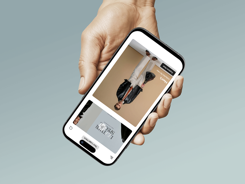 Leather Fashion App UI Design Template
