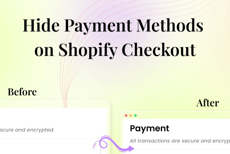 Shopify Checkout: Hide-Rename Payment & Shipping Option