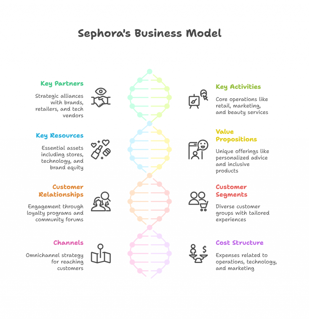 Sephora Business Model Canvas Analysis: How Does Sephora Make Money?
