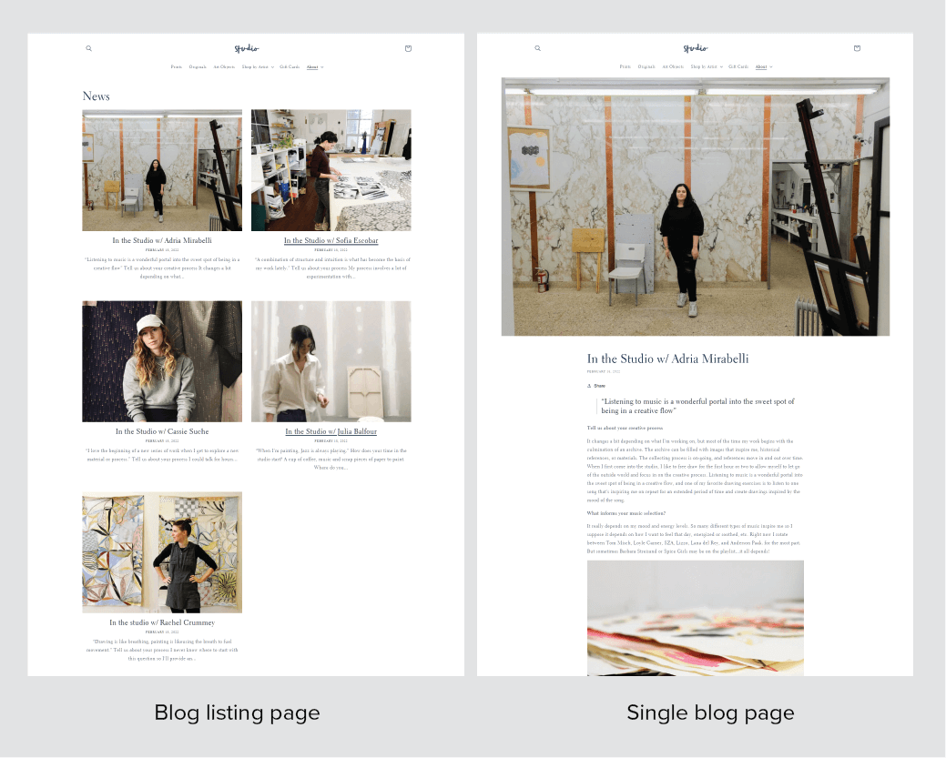 17 Best Shopify Blog Templates in 2025 (Free + Paid)