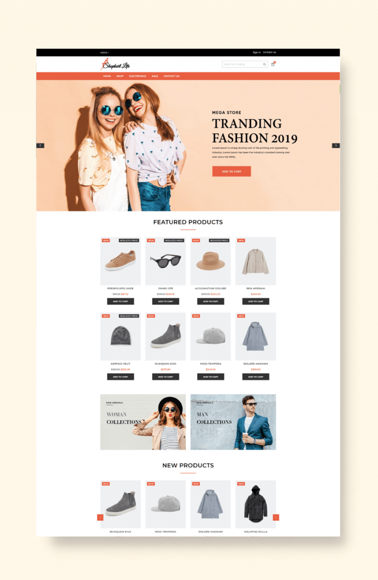 45 Best Ecommerce Website Templates in 2025 (Theme + HTML CSS)