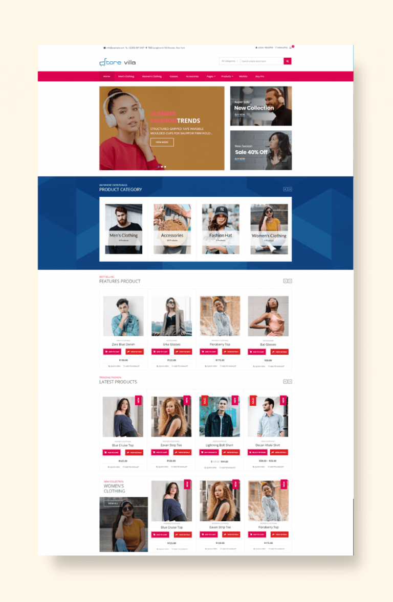 45 Best Ecommerce Website Templates in 2025 (Theme + HTML CSS)