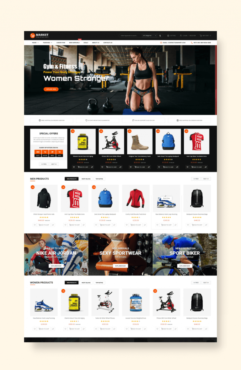 45 Best Ecommerce Website Templates in 2025 (Theme + HTML CSS)