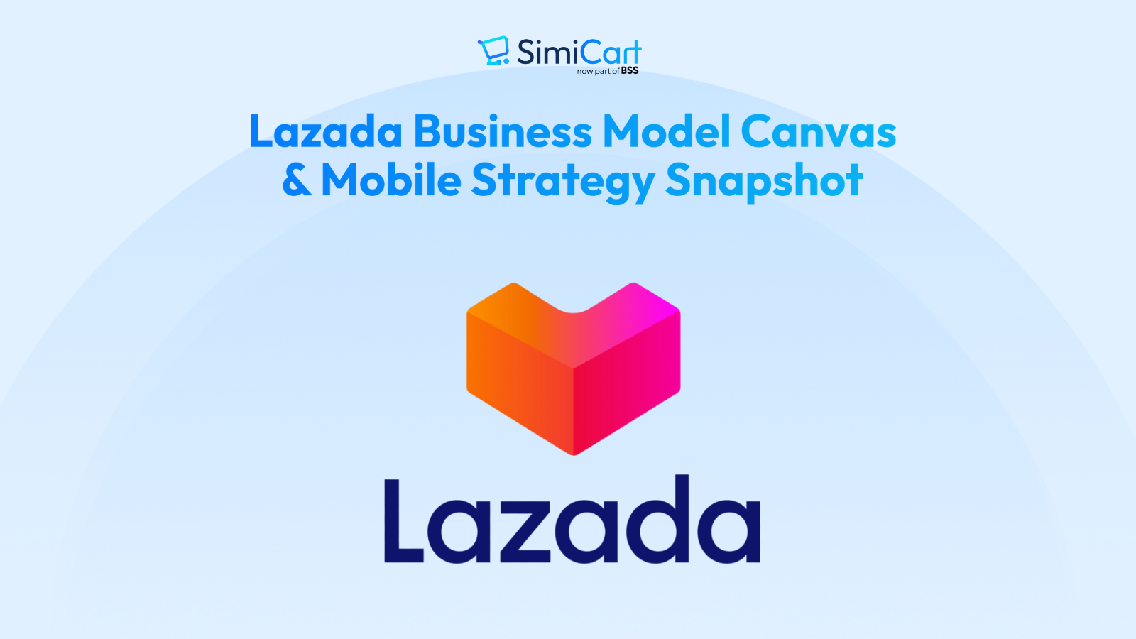 Lazada Business Model Canvas & Mobile Strategy Snapshot (with Infographic)