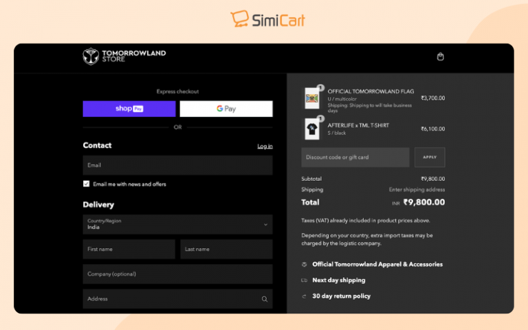 Mobile checkout page design & Checkout Usability 101 (with best examples)