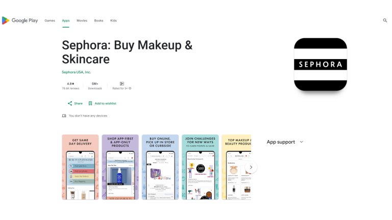 Sephora App: Deep Analysis And Key Take Away To Build an eCommerce app