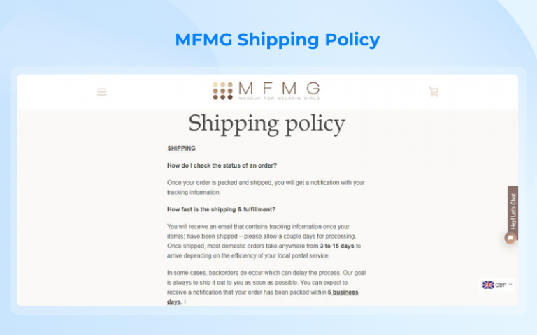 5+ Free Shopify shipping policy templates [Google docs]